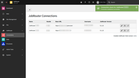 Connect TYPO3 with JobRouter
